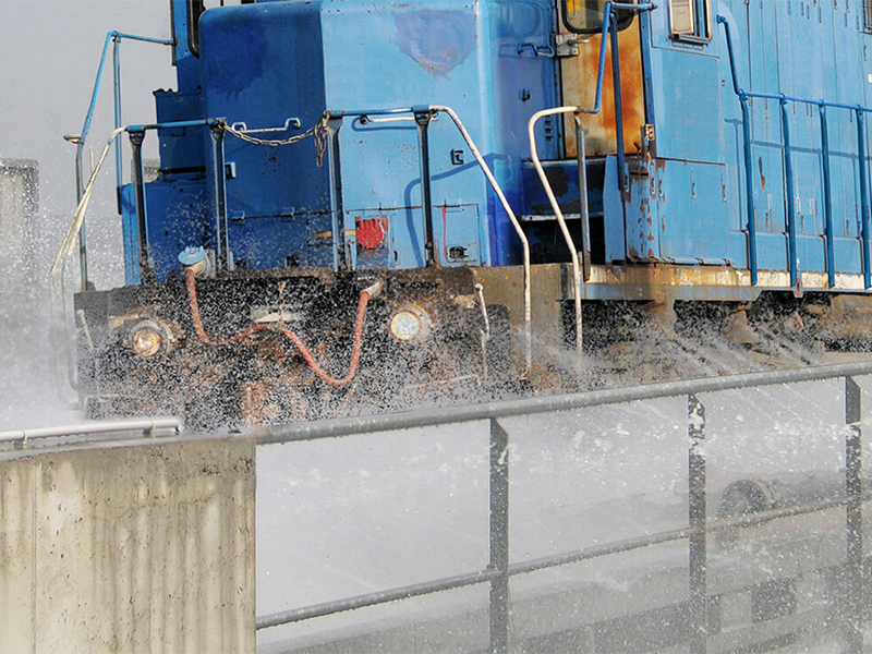Train wash