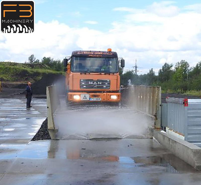Wheel washing system